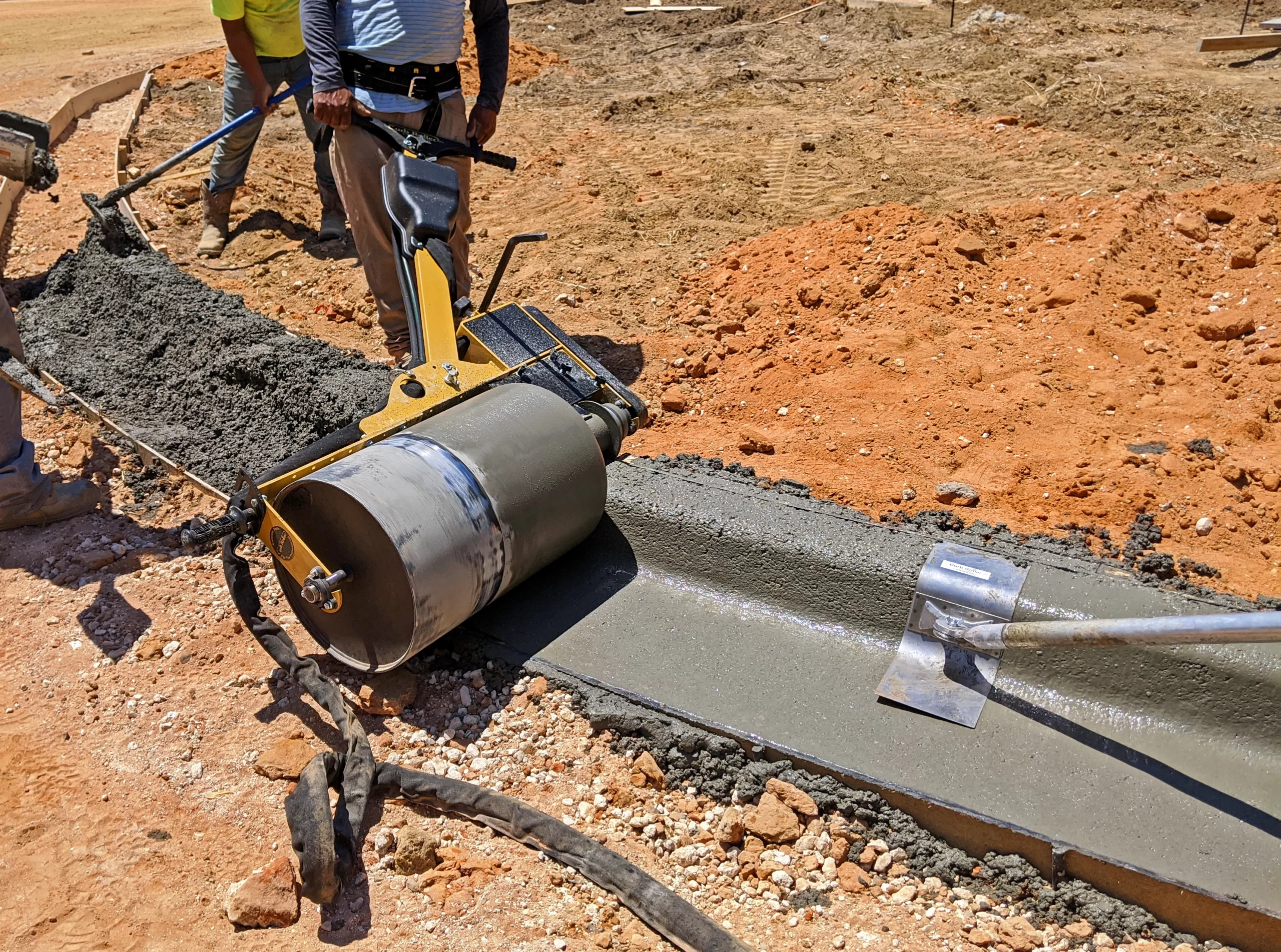 Do You Still Need to Hand Finish After Using a Curb Roller?